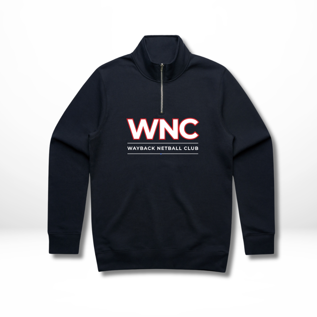 Waybacks ¼ Zip Jumper – Official Club Apparel | TB Print