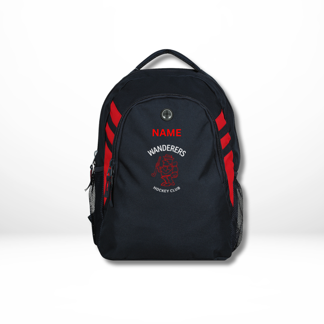 WHC Backpack - Wanderers Hockey Club Custom Bag | TB Print